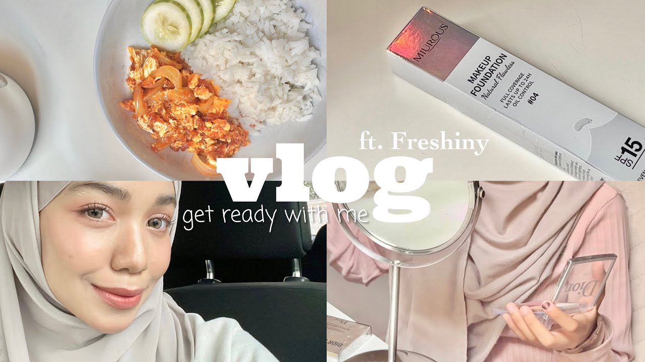 get ready with me vlog ft. Freshiny 🦢💗 : korean makeup tutorial ...