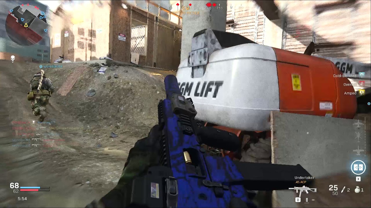 frist time playing COD on PC. - YouTube