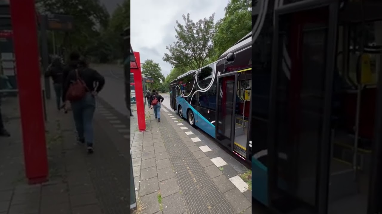 De marken Almere centraal bus M1 - YouTube