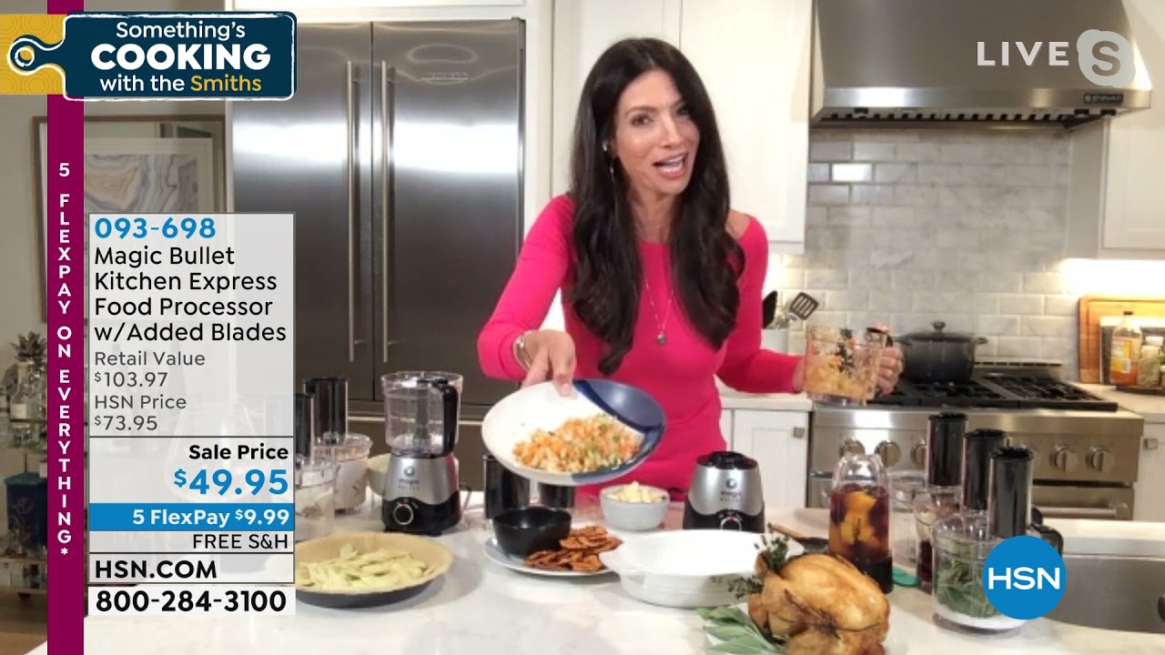 Magic Bullet Kitchen Express Food Processor with Added B... - YouTube