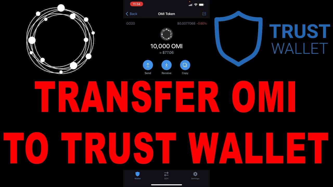 How To Transfer OMI Token From BitForex To Trust Wallet With iPhone ...