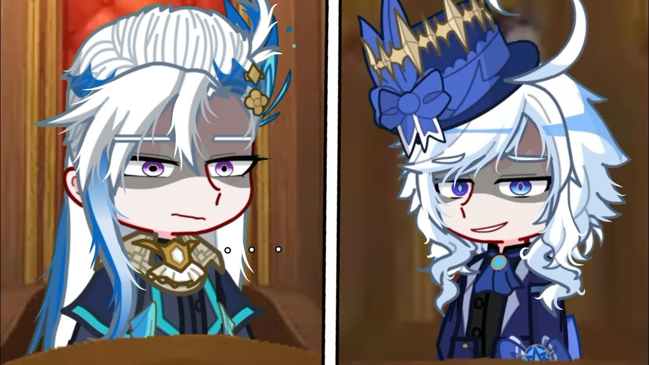 🌊⚖️[] "Trial" [] Ft. Furina & Neuvillette [] 🌊 Taste Of Judgement AU 🌊 ...