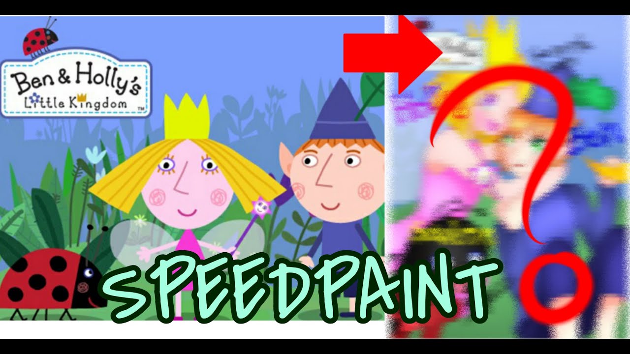 Ben and Holly's Little Kingdom | Speedpaint | Fanart in Anime Style ...