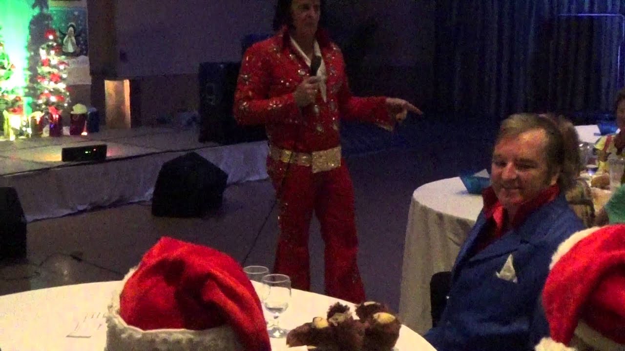 Barry Porter As Elvis..Christmas Dinner Show.".Bertie" Happy Birthday ...