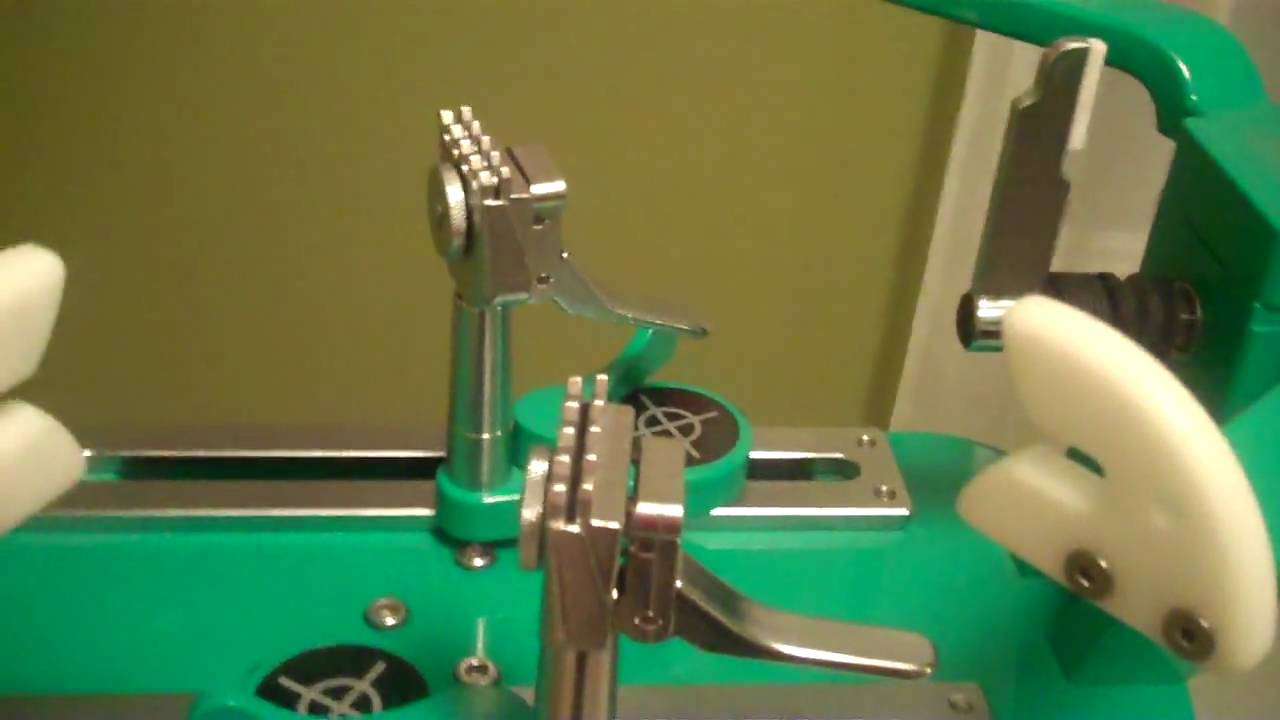 SAM Pro-Master Stringing Machine - YouTube