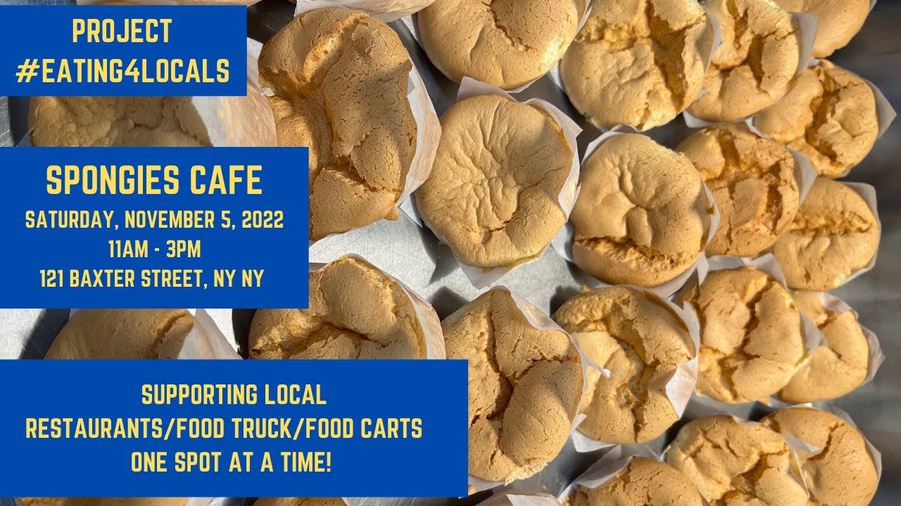 Project #eating4locals at Spongies Cafe Saturday, Nov. 5, 2022 - YouTube