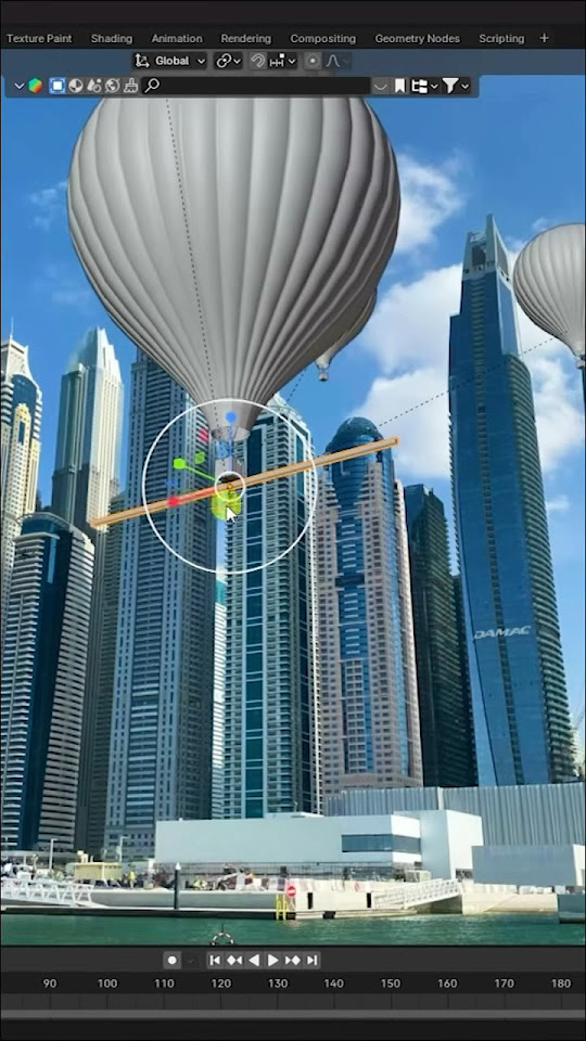 Blender VFX Tutorial | Cgi Ads Tutorial #cgi #blender - YouTube