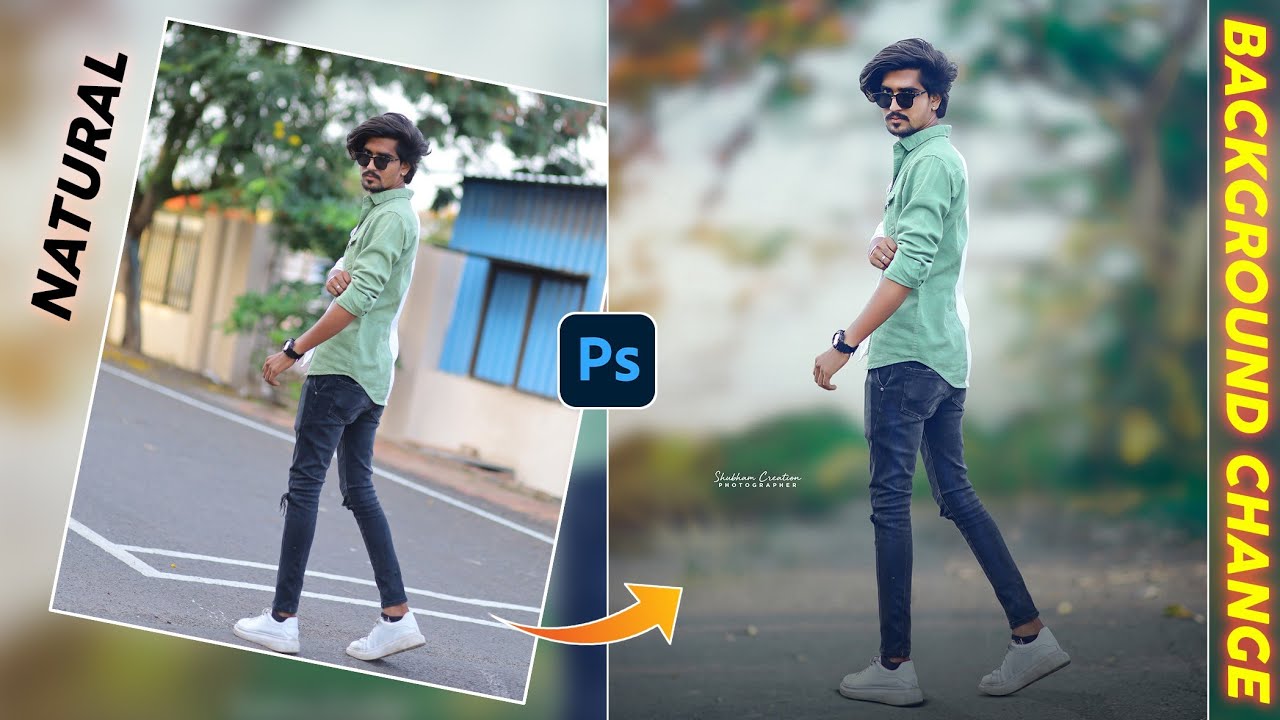 Photoshop Natural Background Change Tutorial 2021 How To Change ...