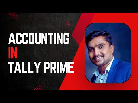 how to do accounting entry in Tally Prime - YouTube
