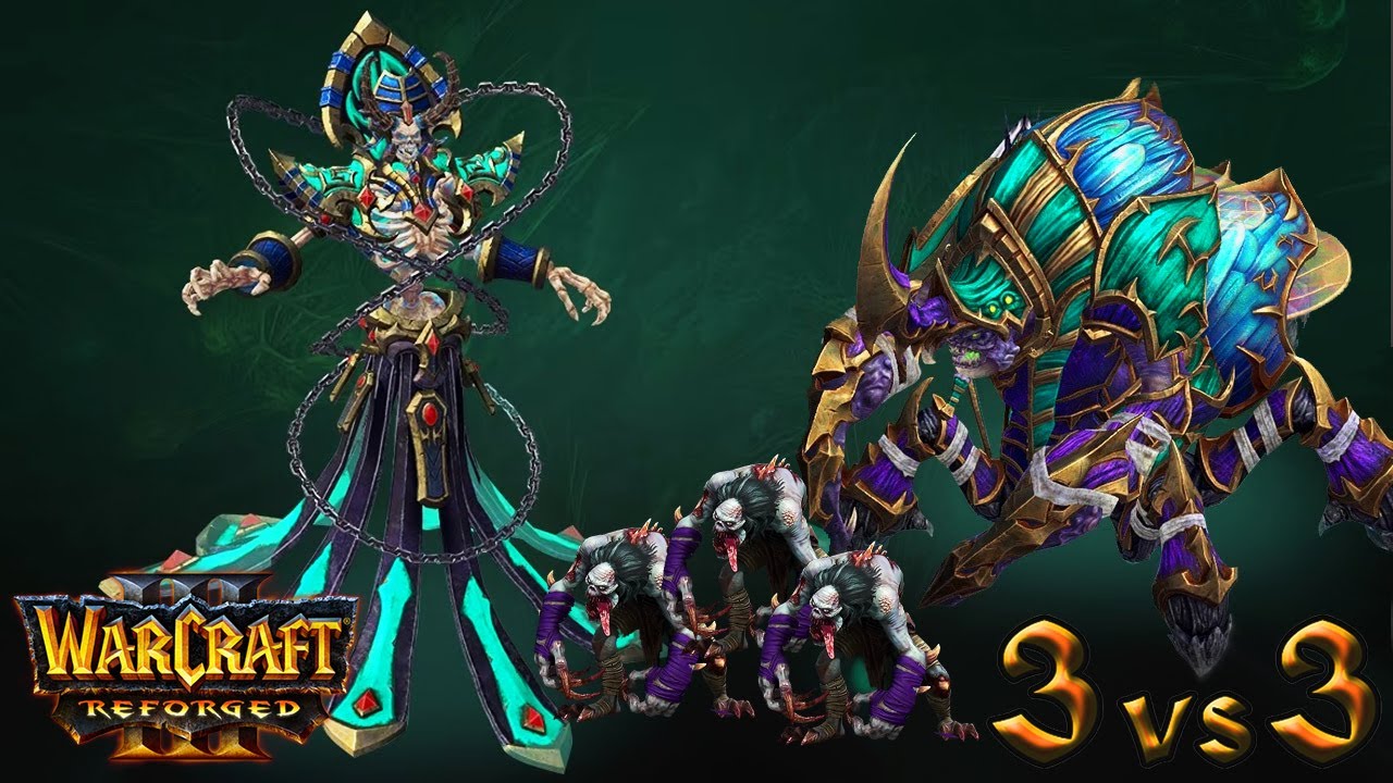 Warcraft 3 Reforged - Ranked 2024 // 3vs3 - Partida intensa vs mass ...