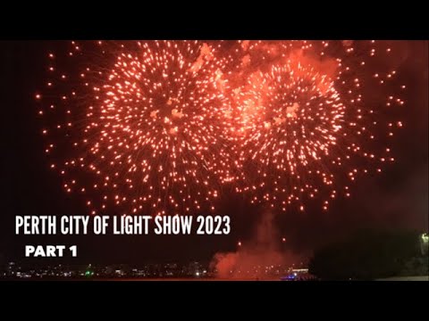 Perth City Of Light Show 2023 : Part 1 - YouTube
