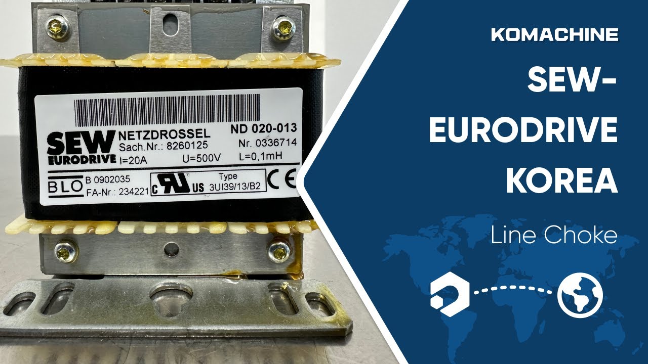 SEW-EURODRIVE KOREA / Line Choke (ND020-013) / INV-04988 - YouTube