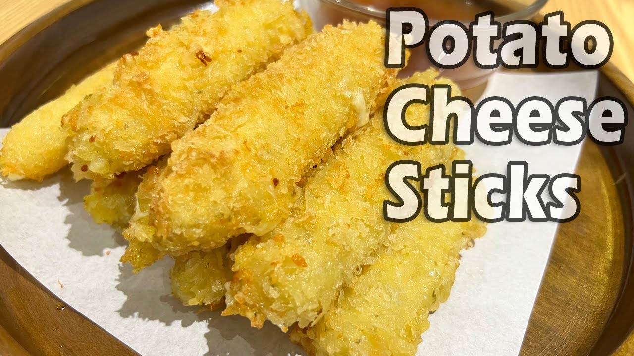 Potato recipes|Crunchy Potato Cheese Sticks| Potato croquettes recipe ...