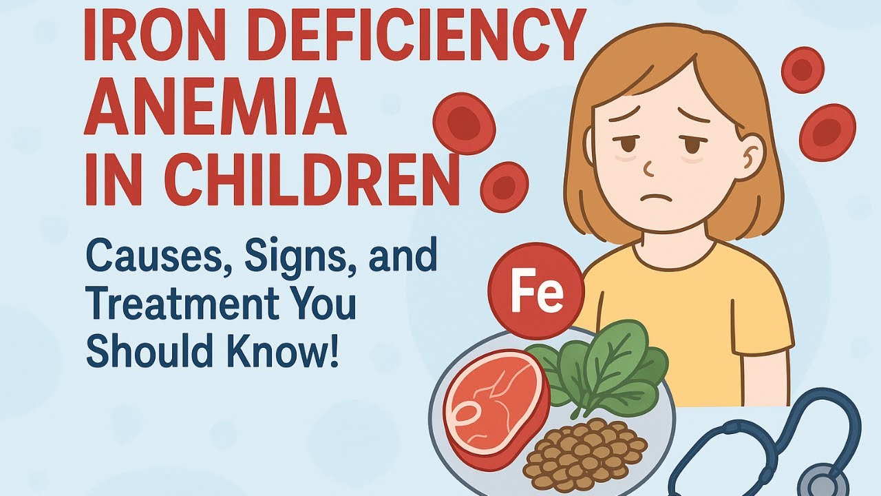 🩸 Iron Deficiency Anemia in Children – What Every Parent Should Know ...