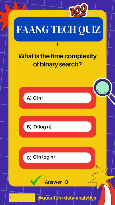 Faang Tech Interview Quiz 1 Quiz Programminglanguage Beats Programmingquiz Youtube