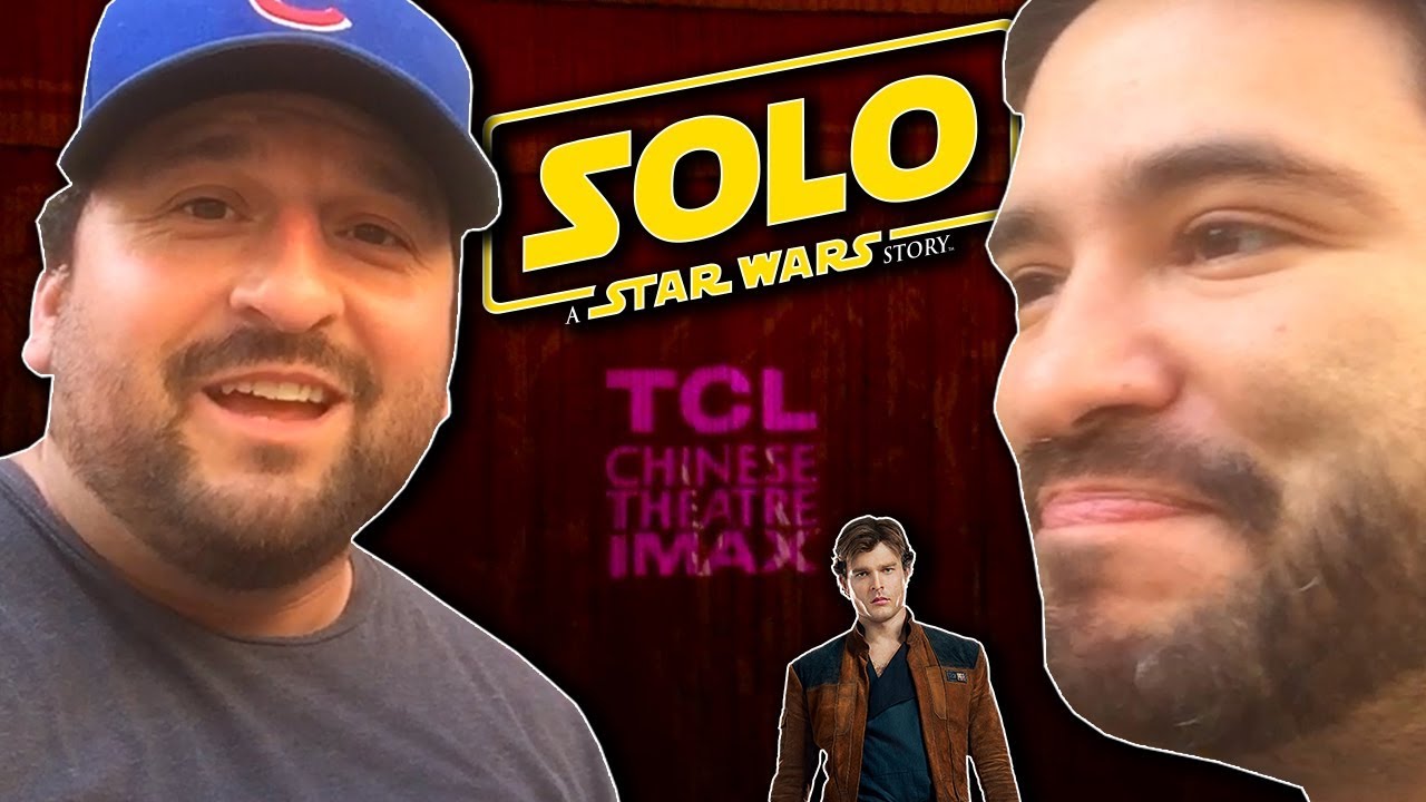 Watching Solo: A Star Wars Story At The IMAX TCL Chinese Theatre - YouTube