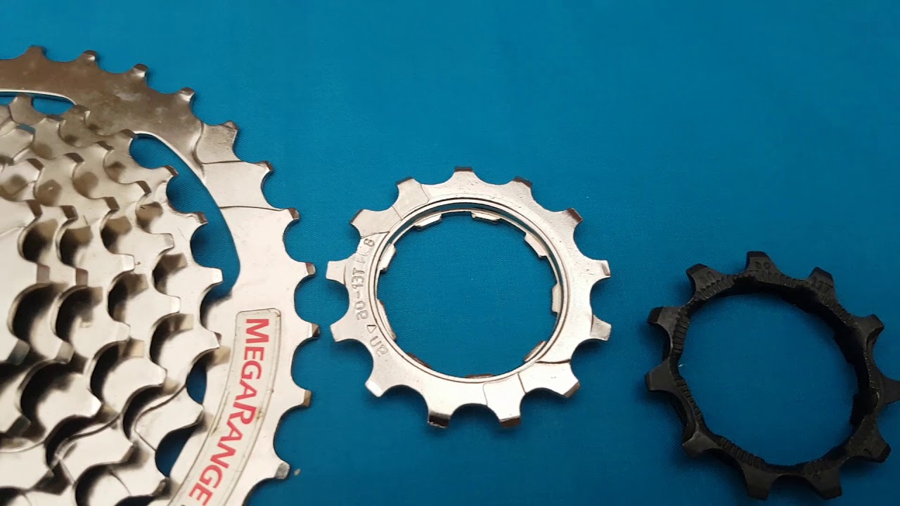 Sprocket 8 Speed Shimano HG 40 11-34T Megarange - YouTube
