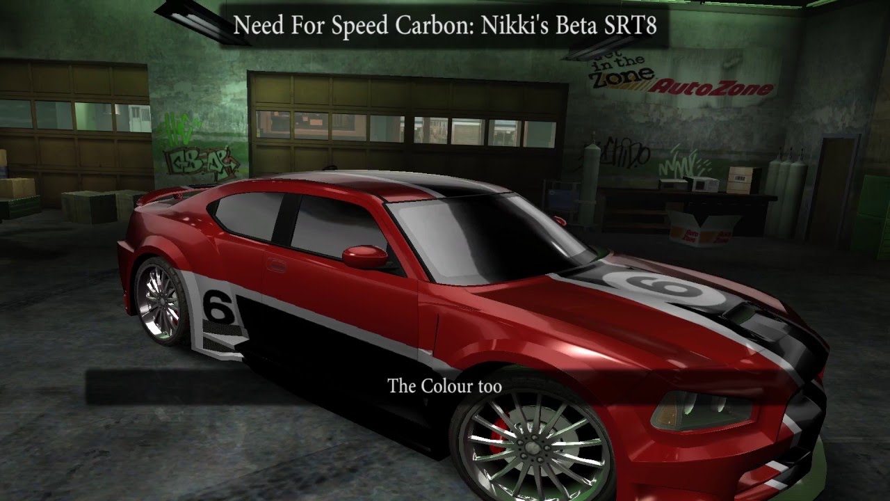 Need For Speed Carbon: Nikki's Beta SRT8 - YouTube