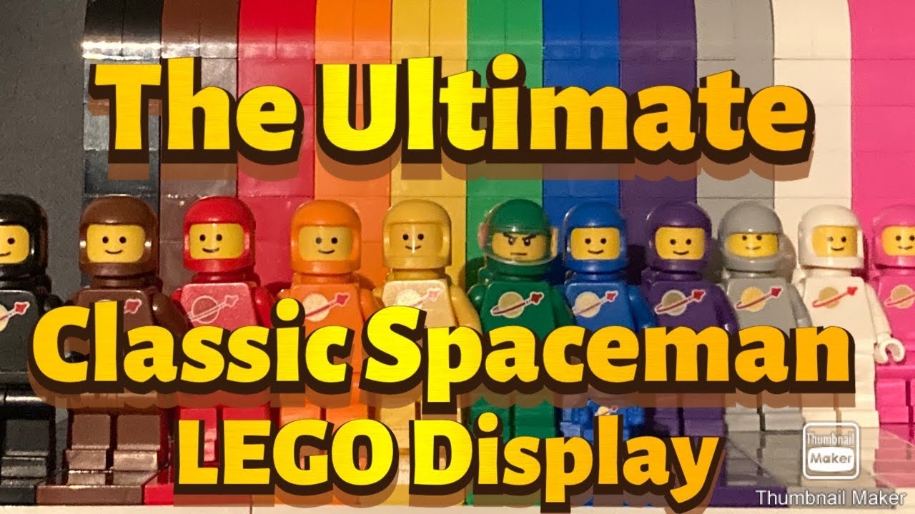 LEGO Classic Spaceman Ultimate Collection Display - YouTube