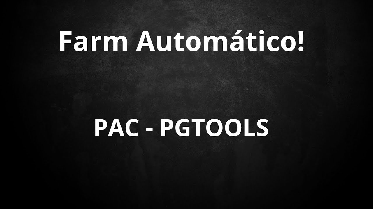 Tutorial Pgtools Pac - 04/24 - YouTube