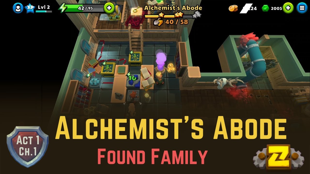 Alchemist's Abode - #2 Found Family Act 1 - Puzzle Adventure - YouTube