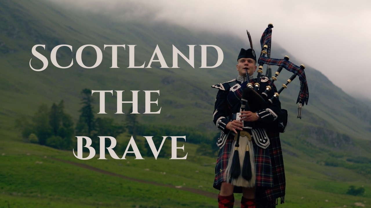 Scotland the Brave - Bagpipes Echoing Through Glen Cova - YouTube
