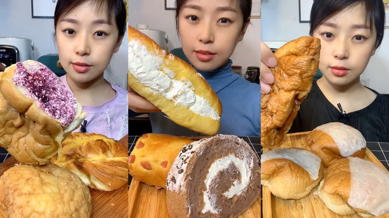 🍞 [MUKBANG] cream bread edition - YouTube