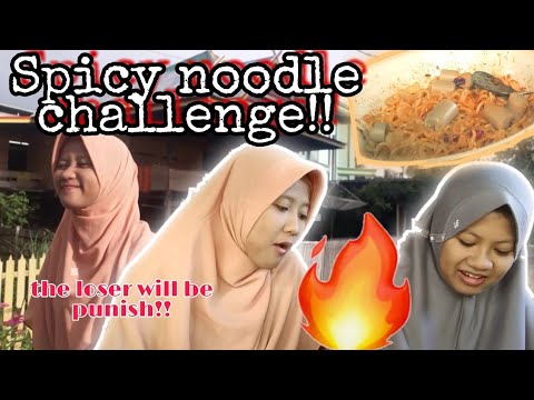 Spicy noodle challenge | Vidionya dian eps.4