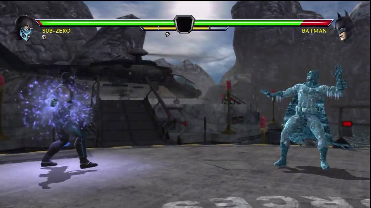 Mortal Kombat Vs Dc Universe Sub Zero Vs Batman Youtube
