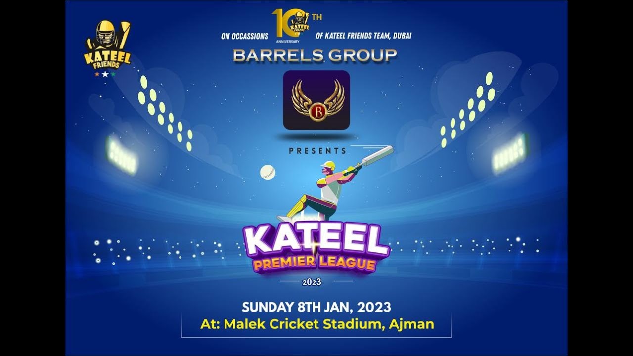 KATEEL PREMIER LEAGUE # 2023 - YouTube