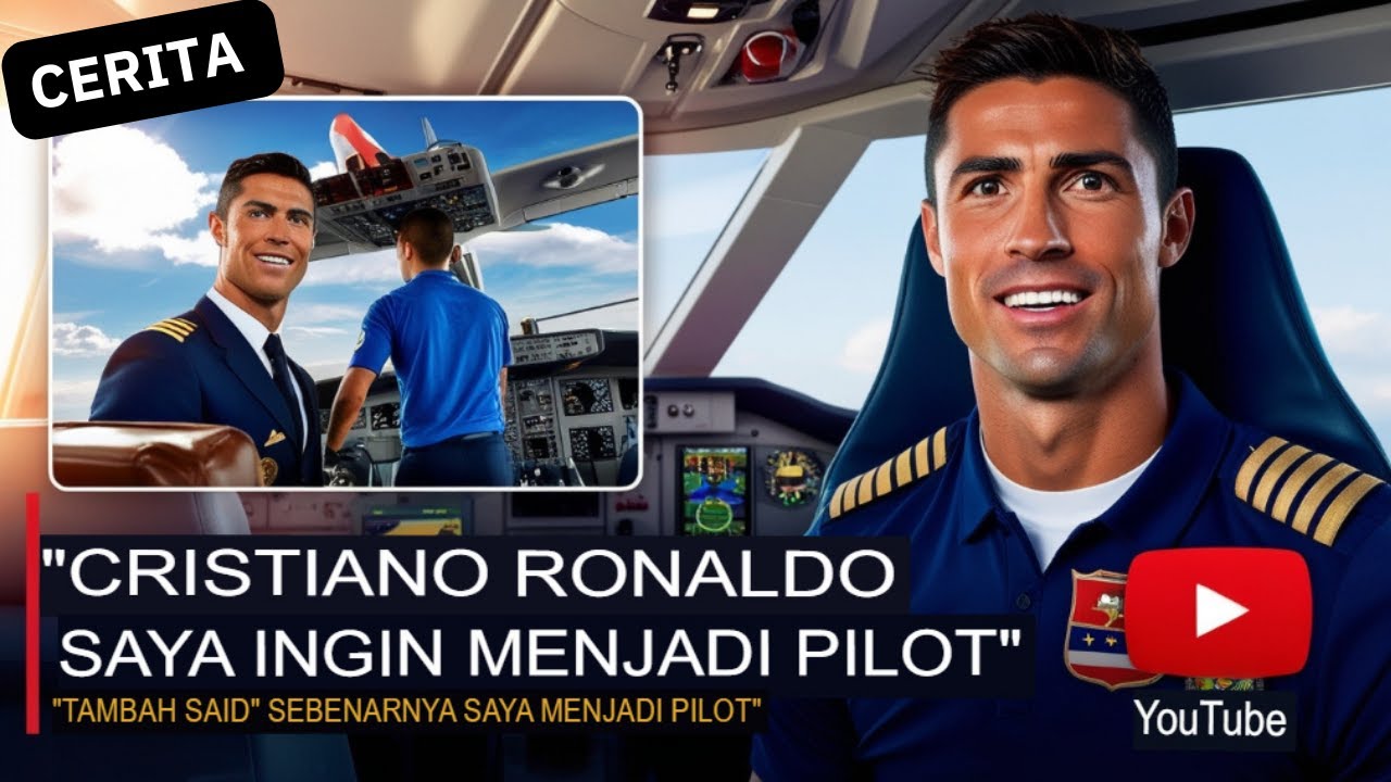 CERITA RONALDO INGIN MENJADI PILOT KISAH ASLI - YouTube