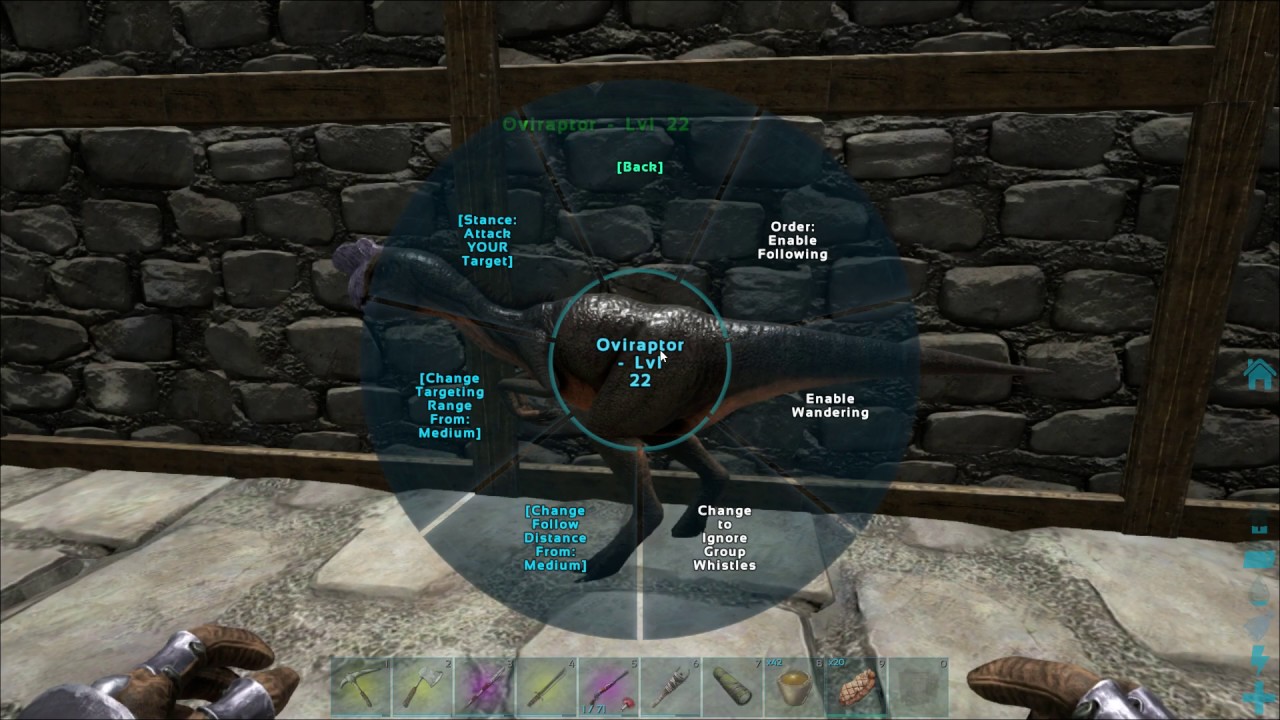 How to enable Oviraptor Egg buff for your dinos - Ark Ragnarok - YouTube