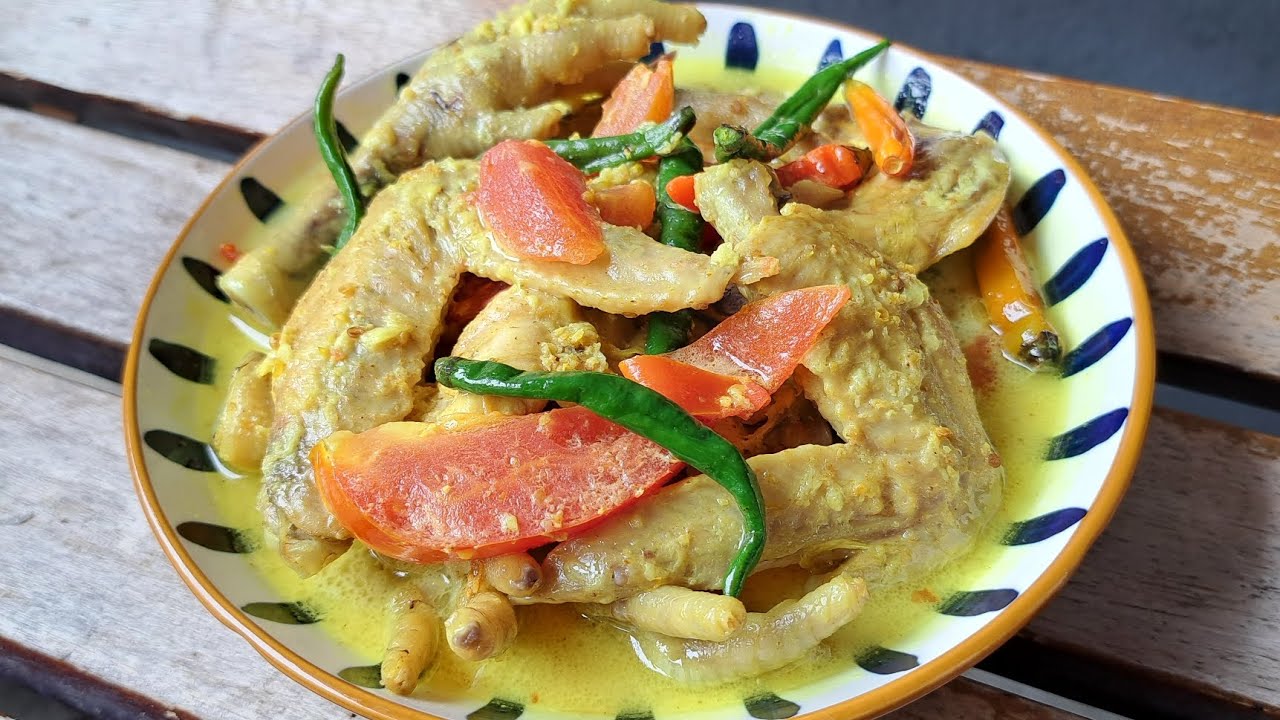 OPOR AYAM KUNING LEBARAN PRAKTIS - YouTube