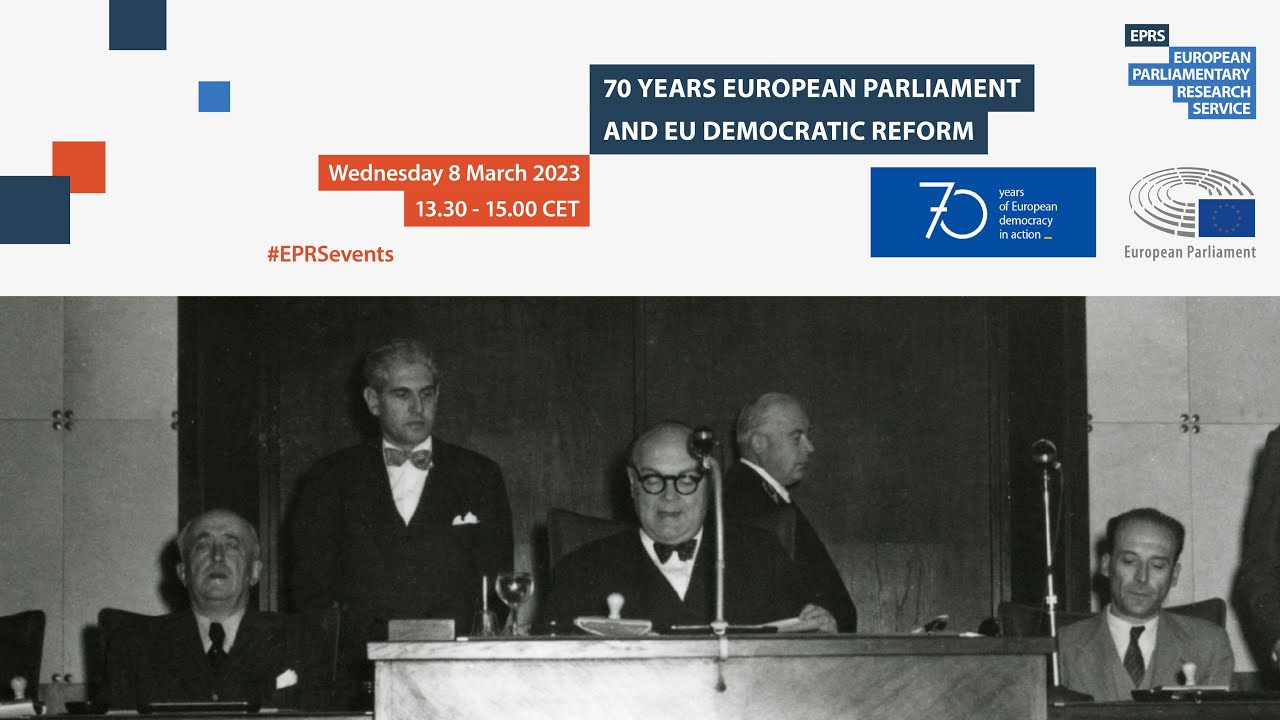 EPRS history and politics event: Seventy years of the European ...