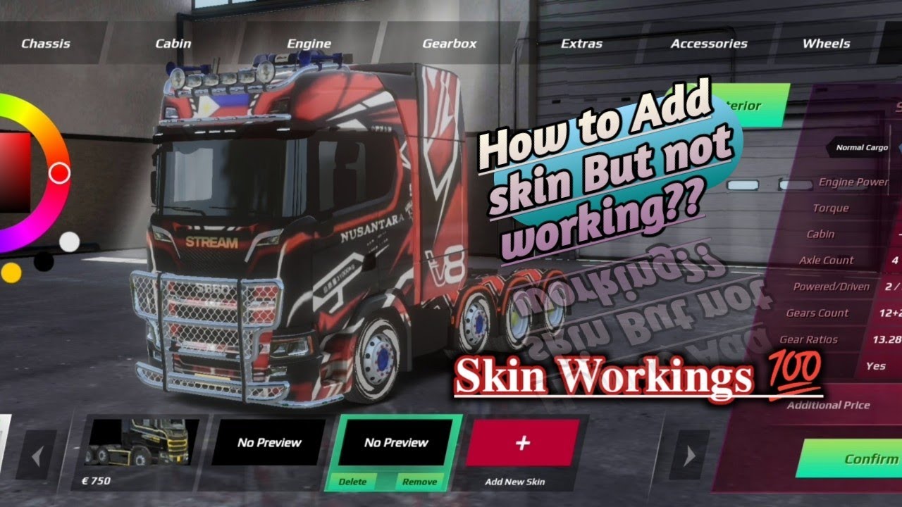 How To Add Skins In Truckers Of Europe 3 iOS, Android Gameplay 2025 ...