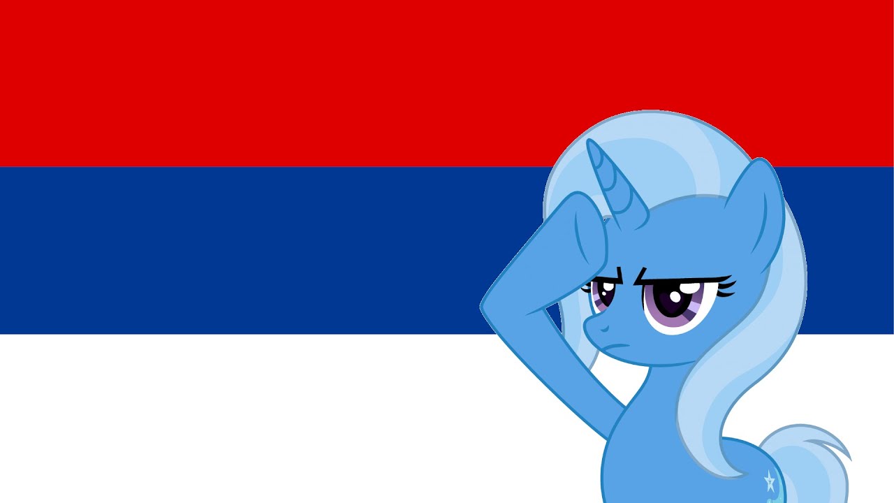 The Great and Powerful Trixie salutes Serbia and sings Pjevaj Srbijo 💀💀 ...