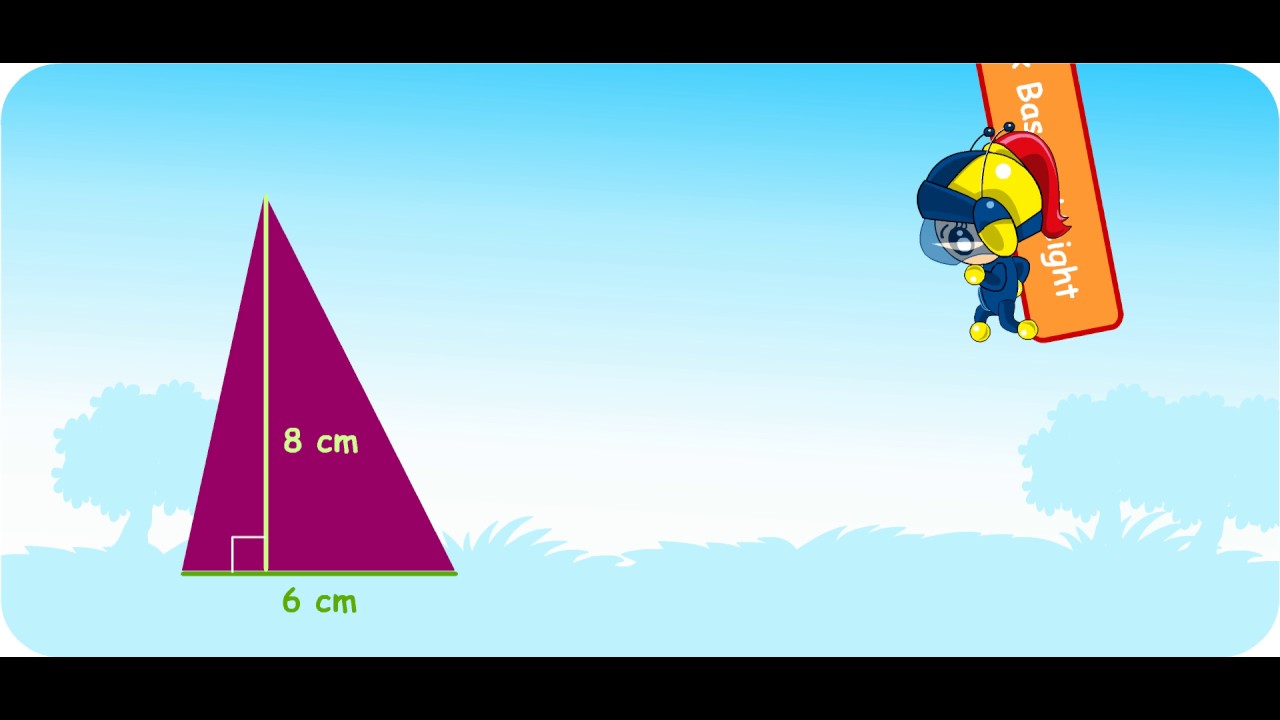P5 Math Chp 8 Area of Triangle - YouTube