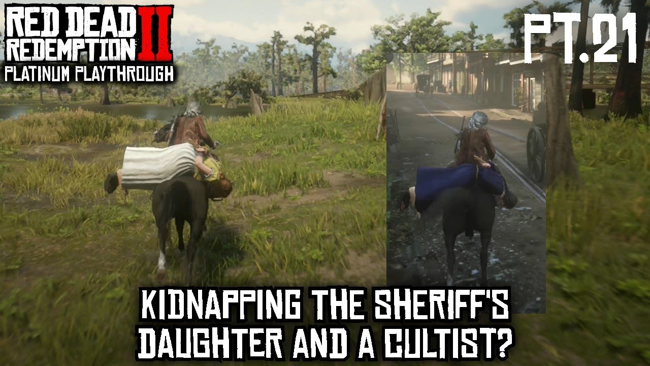 Kidnapping The Sheriffs Daughter and A Cultist RDO Lets Platinum Red ...