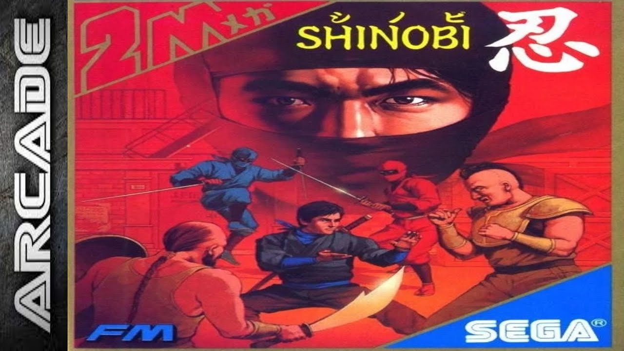 SHINOBI (ARCADE) - GAMEPLAY ZERADO - YouTube
