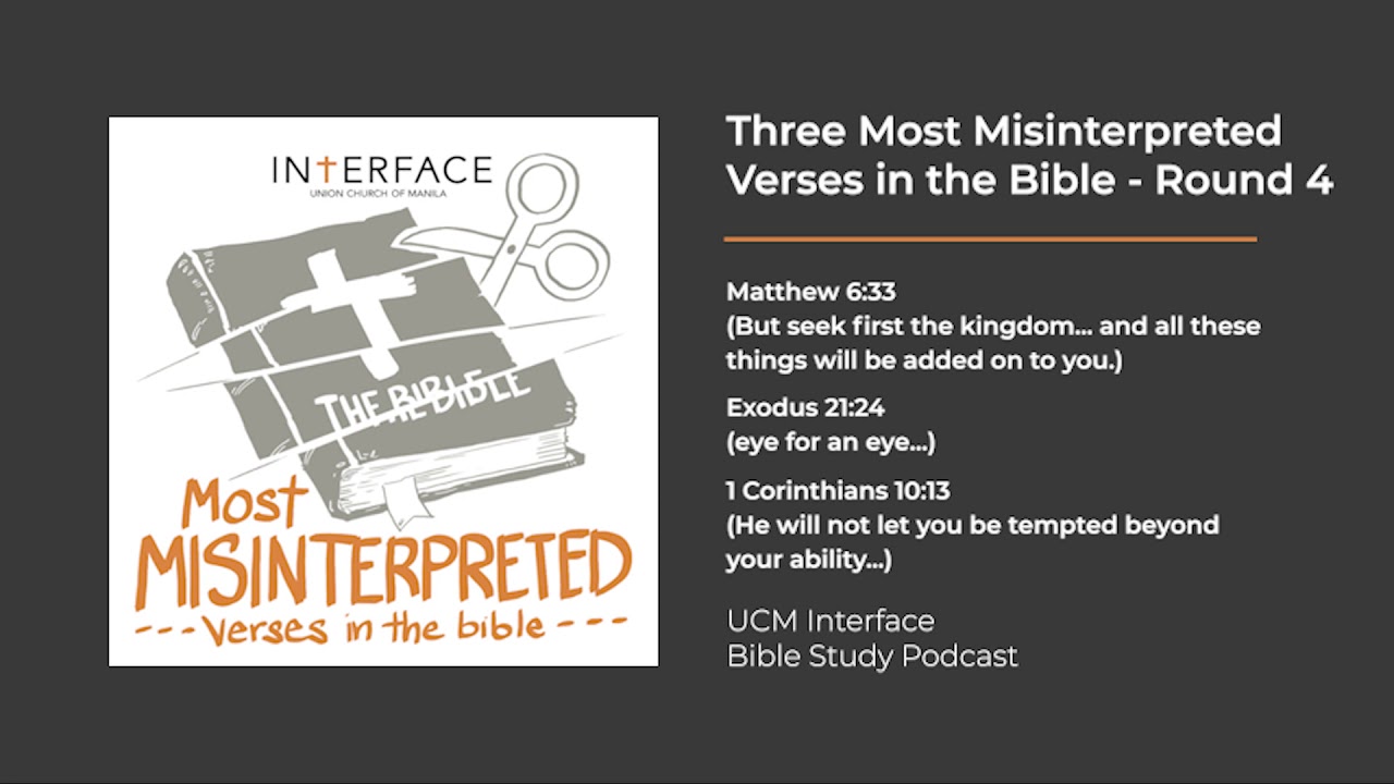 Most Misinterpreted Verses in the Bible - Round 4 - YouTube
