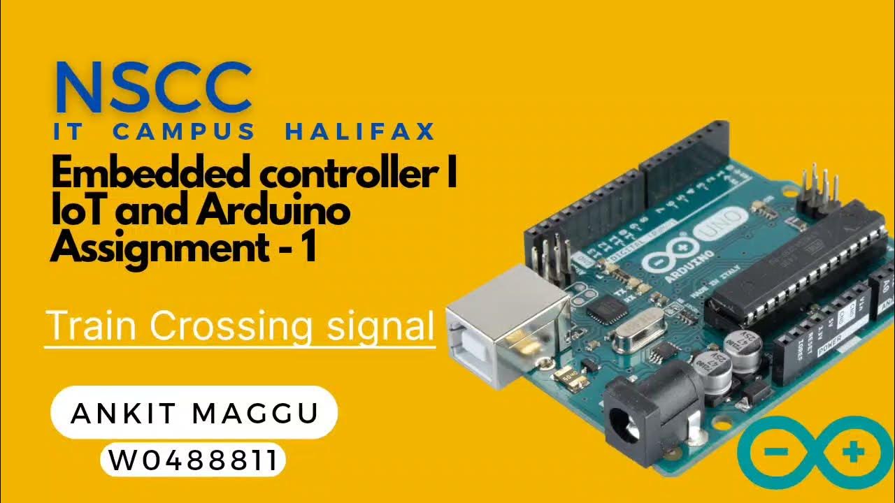 Arduino UNO Train crossing signal using 2 LEDs switch every half second ...