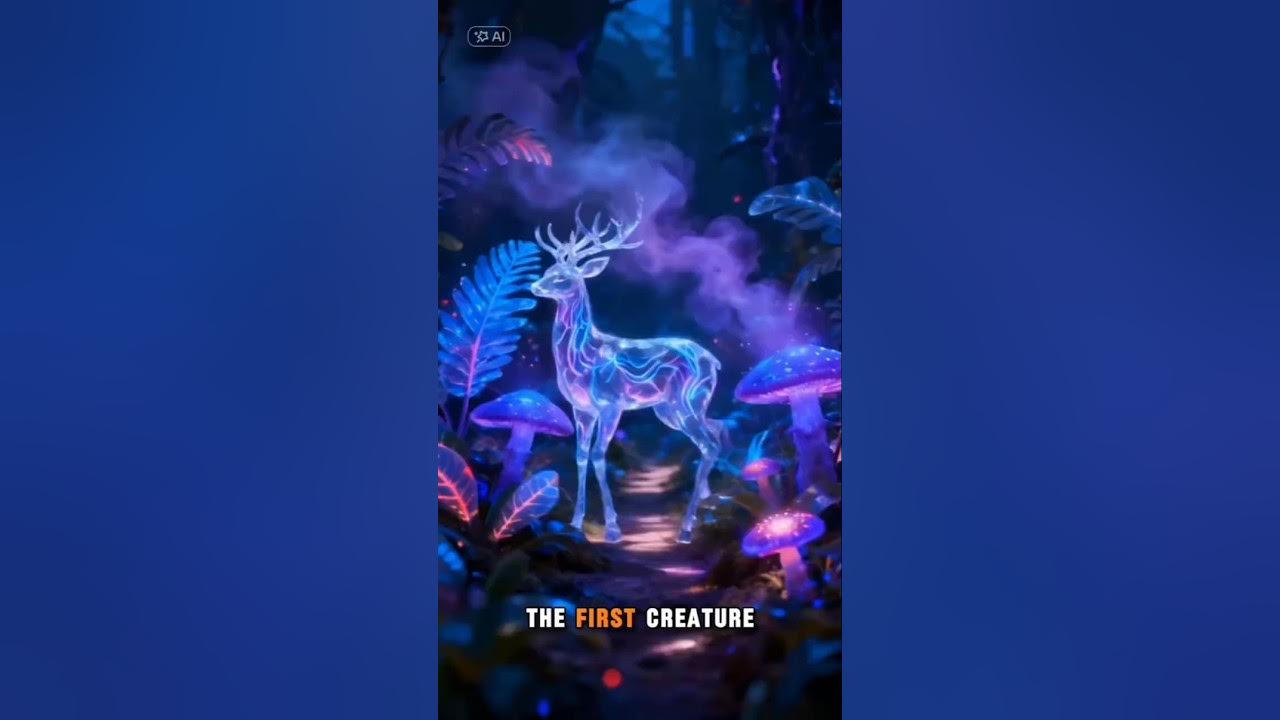 Glowing Alien Jungle Luminaris Exploration #AIShortFilm #SciFiVisual #AlienCreatures #Shorts ...