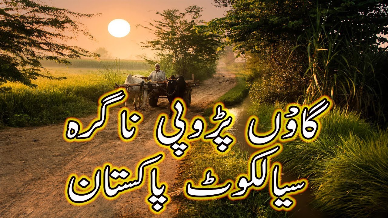 Propi Nagra the village of Panjab | Pakistani Village Life | Sialkot ...