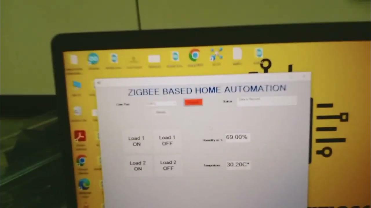 Zigbee based Home Automation using .net c# windows application - YouTube