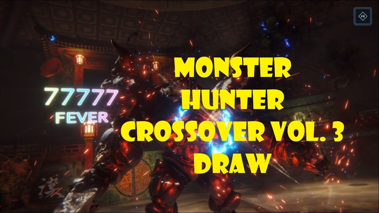 FF7 Ever Crisis Monster Hunter Crossover Vol 3 Draw - YouTube