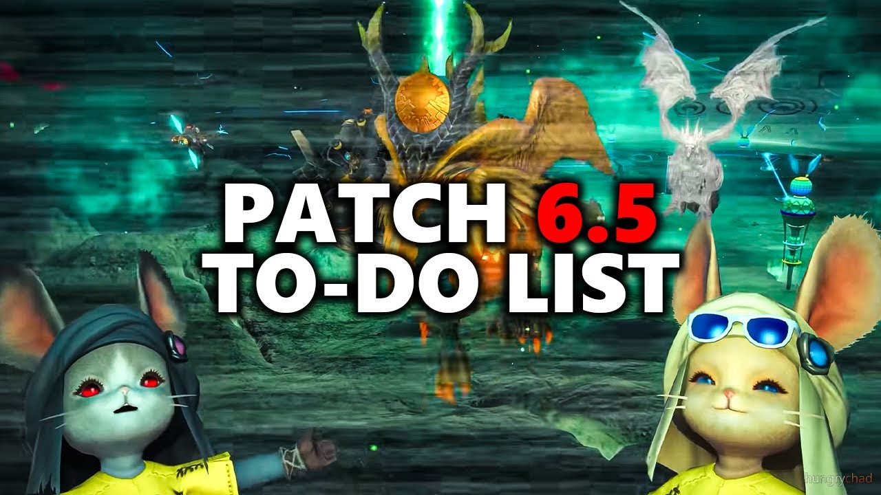 To-Do List for Patch 6.5: Growing Light | Final Fantasy XIV - YouTube