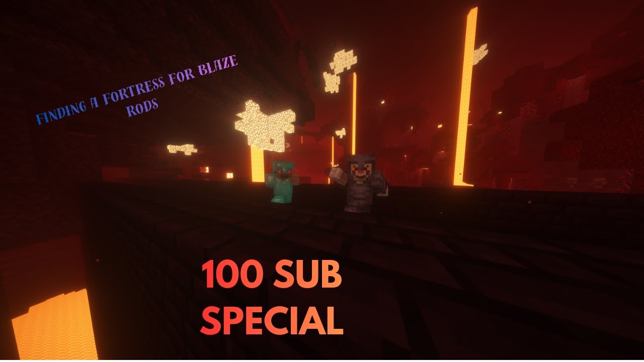 FINDING BLAZE RODS 100 SUB SPECIAL - YouTube