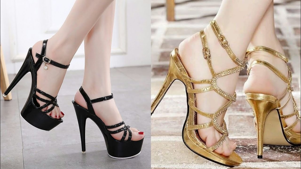 Stunning styles of high heel sandals - YouTube