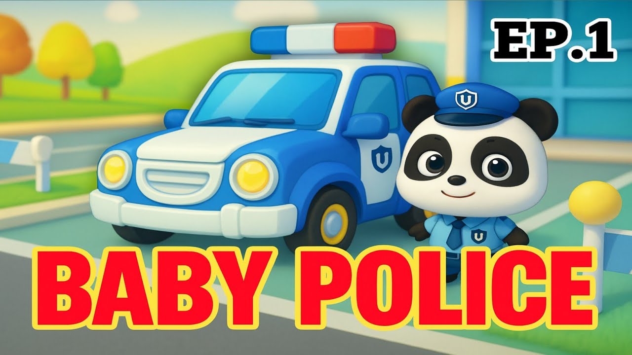 Baby Cop on Duty 🚔 | #CartoonForKids #CartoonSeries #BabyCartoon # ...