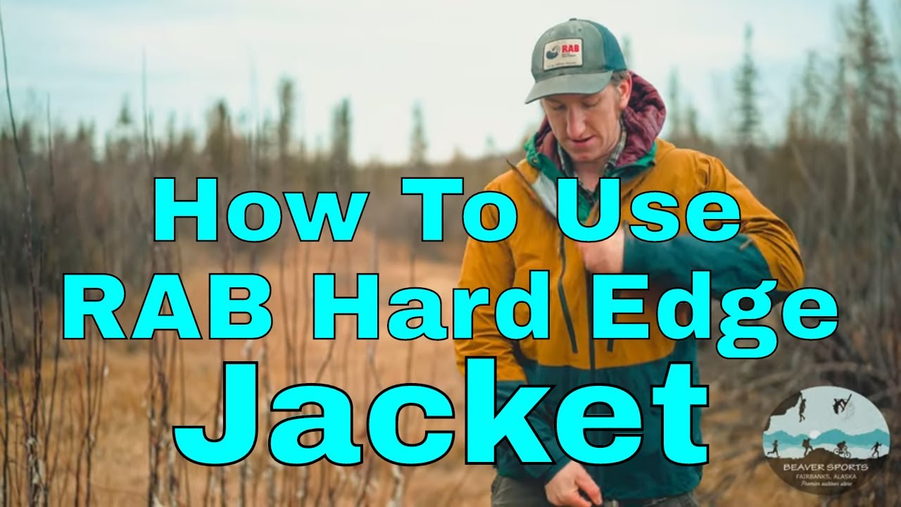 How To Use Rab Hard Jacket - YouTube